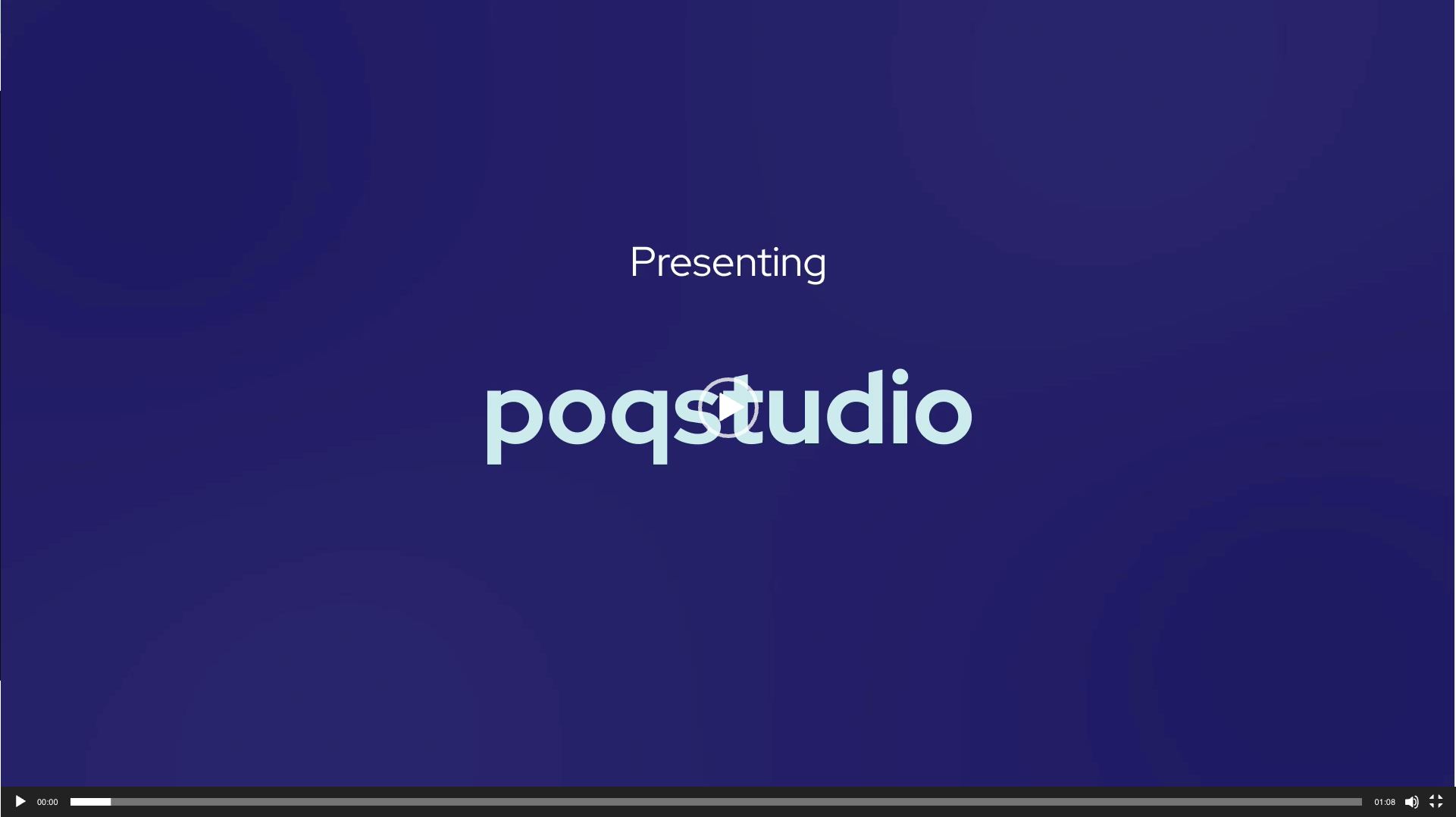 poqstudio video | poq - Enterprise native app platform