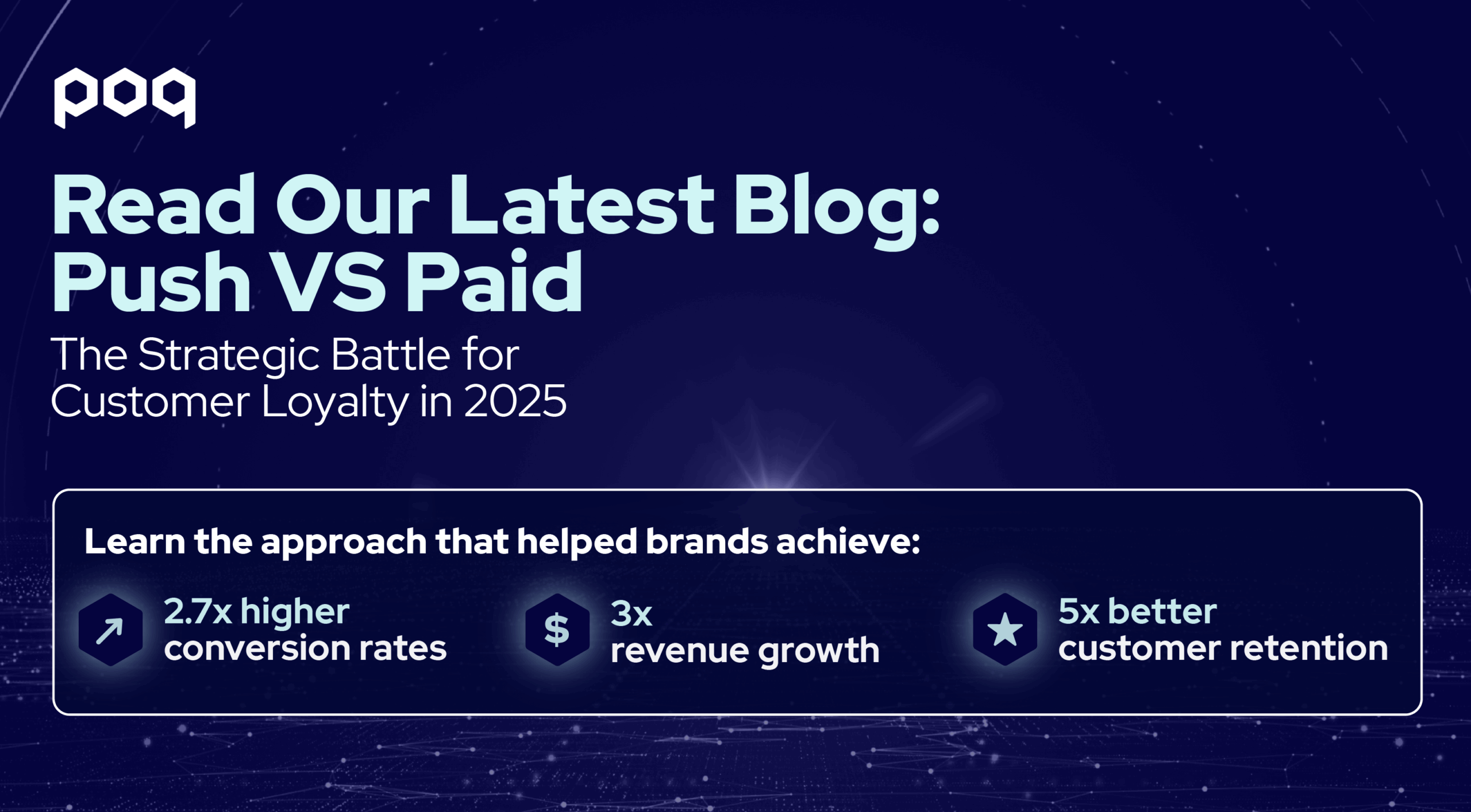 Push vs Paid: The Strategic Battle for Customer Loyalty in 2025 | poq ...